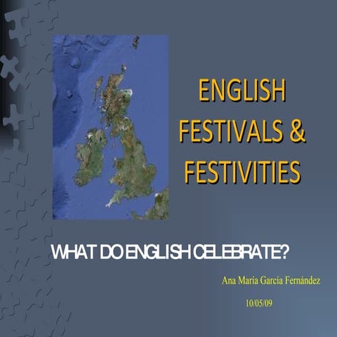 English Festivals | PPT
