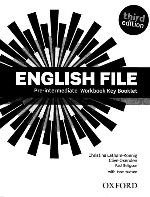 ready for first workbook answerkey | PDF
