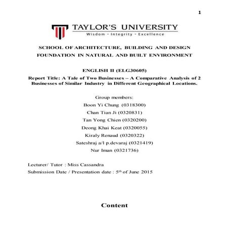 English Assignment2 - Interview Report | PDF