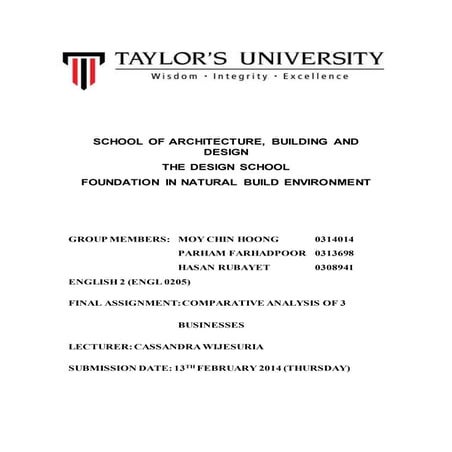 English final report fnbe | DOCX