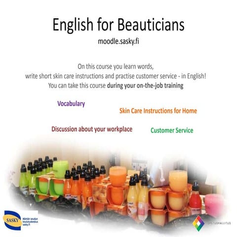 English for beauticians | PPTX