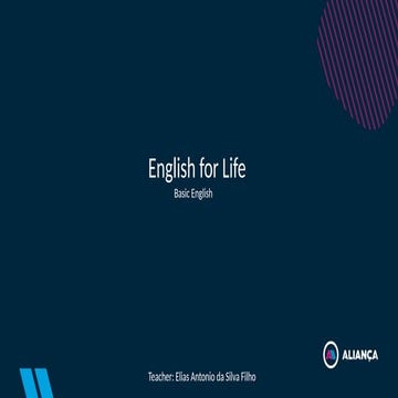 English for Life - Aprenda a segunda língua de um jeito fácil | PPTX