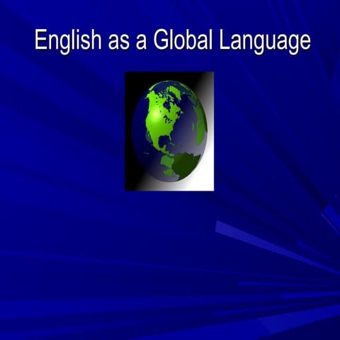 English global | PPT