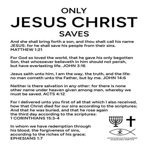 English Gospel Tract - ONLY JESUS CHRIST SAVES.pdf