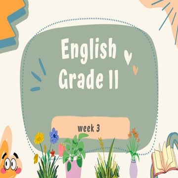 English Grade 2 Sight Words | PPTX