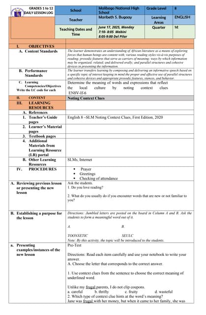 Context Clues Lesson Plan in English 9.docx