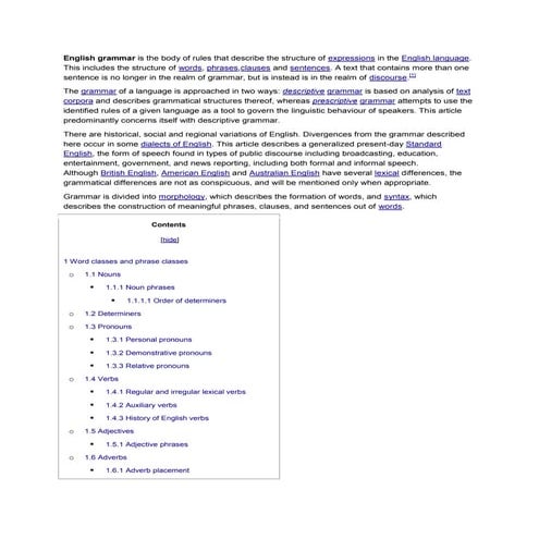 A-Level English Glossary | PDF