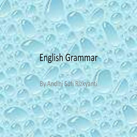 English grammar | PPTX