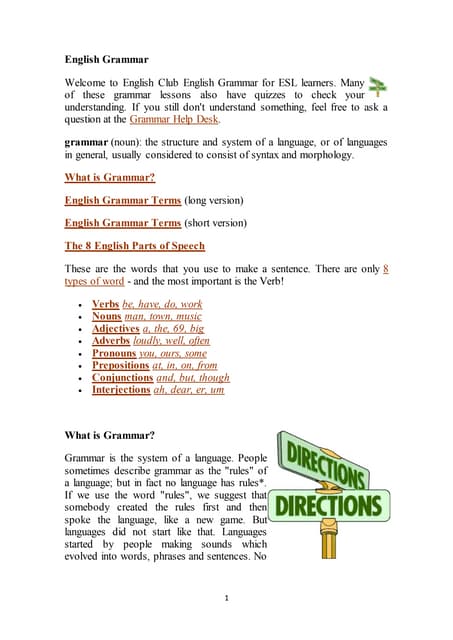 English grammar 7 | PPT