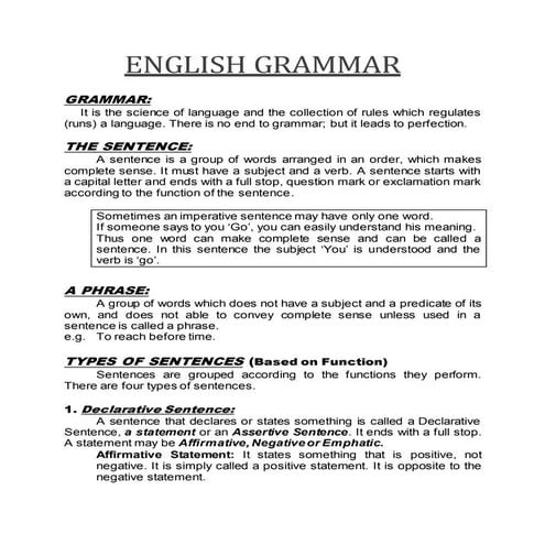 Learn English grammar | DOCX | Programming Languages | Computing