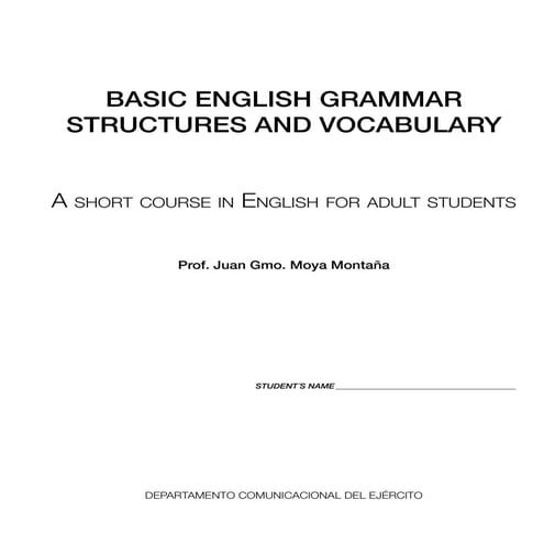 English grammar 1 | PDF