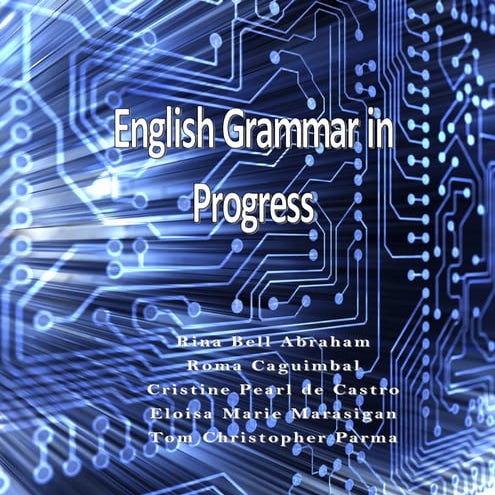 English grammar in progress | PDF