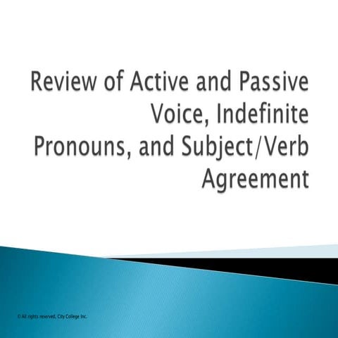 Grammar boot camp #2 | PPT