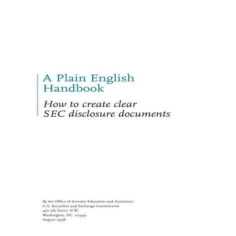 English handbook | PDF