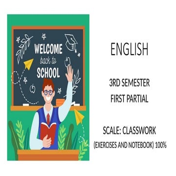 ENGLISH CLASS PRESENTATION BACHILLERATO GENERAL | PPT