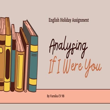 English Holiday Assignment .pdf class 10 | PDF