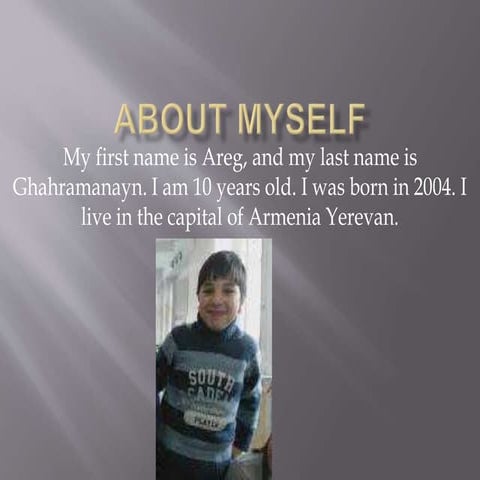 About myself | PPTX