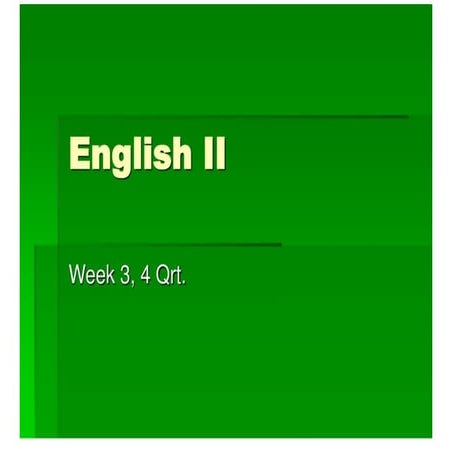English II | PDF