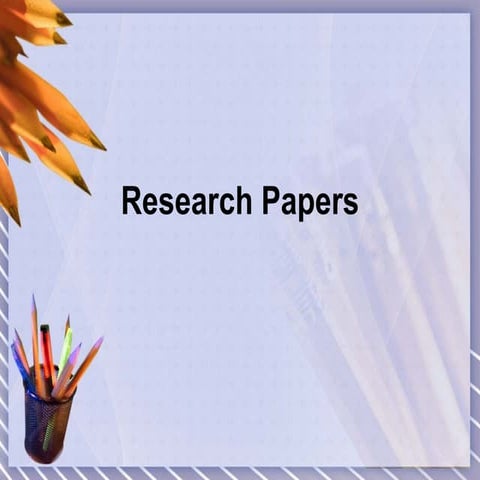 English 2 Research Papers Intro | PPT