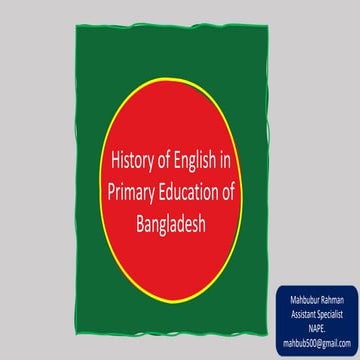 English In Primary Education in Bangladesh.pptx