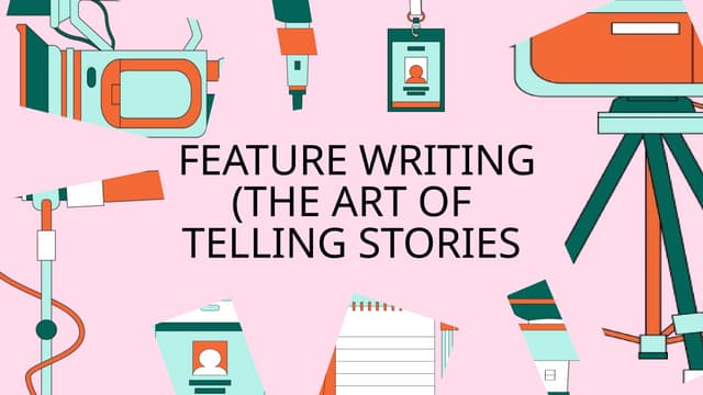 Campus Journalism (Writing Features) | PPT