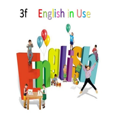 English in use | PPT