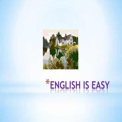 English is easy | PPTX