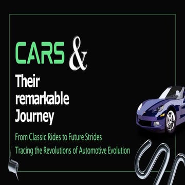 Car and their remarkable evolution presentation | PPT