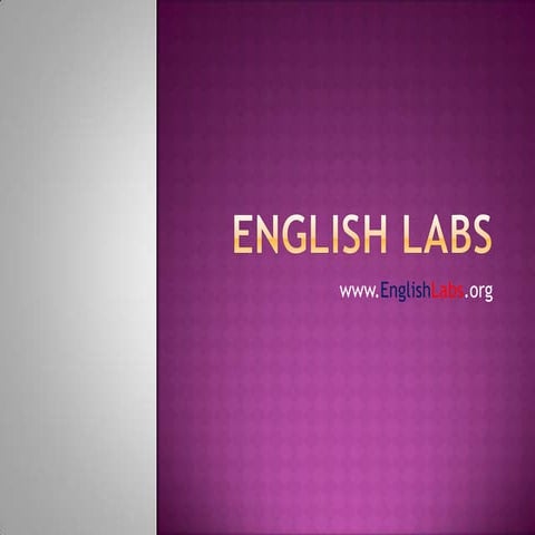 English Labs | PPTX