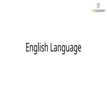 English Language 20hrs.pptx to become better | PPT