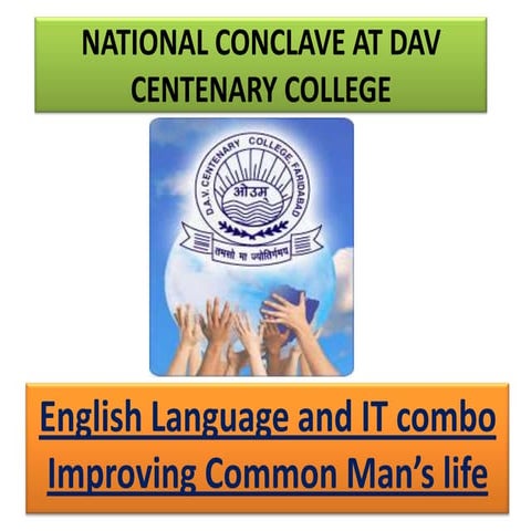 English language and it | PPSX