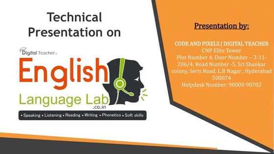 Best Interactive English Language Lab Software Internet is Not Required ...