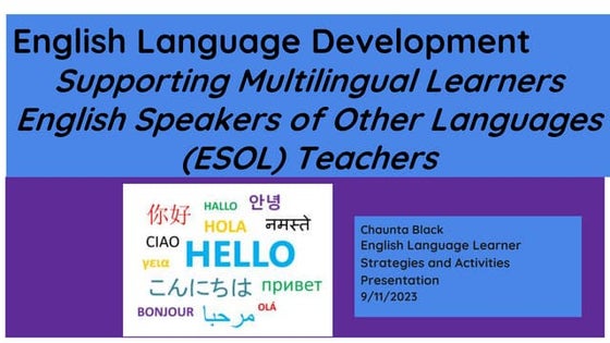 Chauntablack presentations