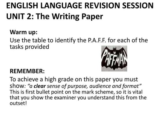 1123 Paper 2 Guidelines | PPT | Educational Assessment | Education