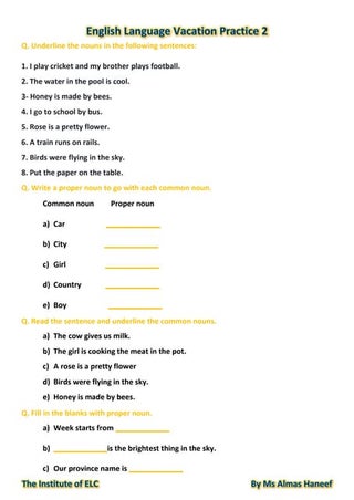Daily routines worksheet | PDF