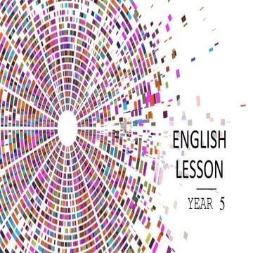 English YEAR 5-STARTER UNIT | PPT
