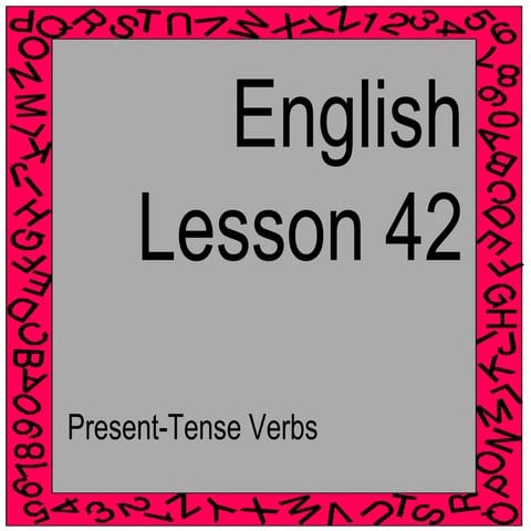 English Lesson 42 | PPT
