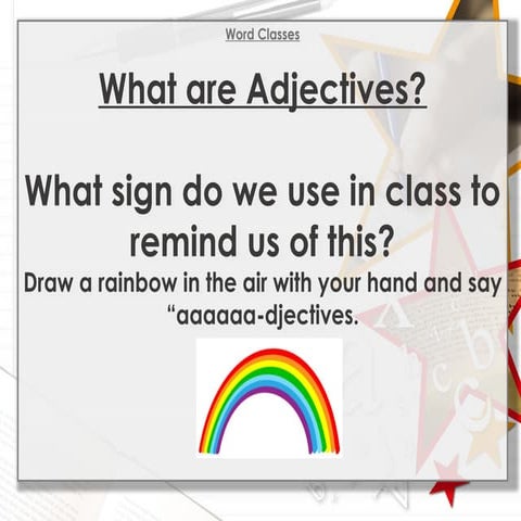Three Day Lesson: Adjectives | PPTX