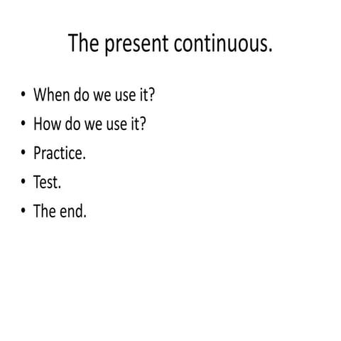 PRESENT CONTINUOUS TENSE 2 .pptx