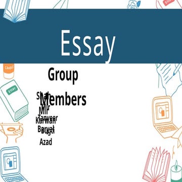 English Literature Essay Planning and Writing Structure Presentation in ...