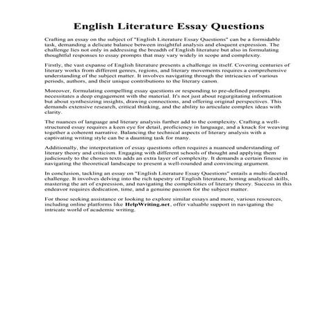 English Literature Essay Questions.pdf