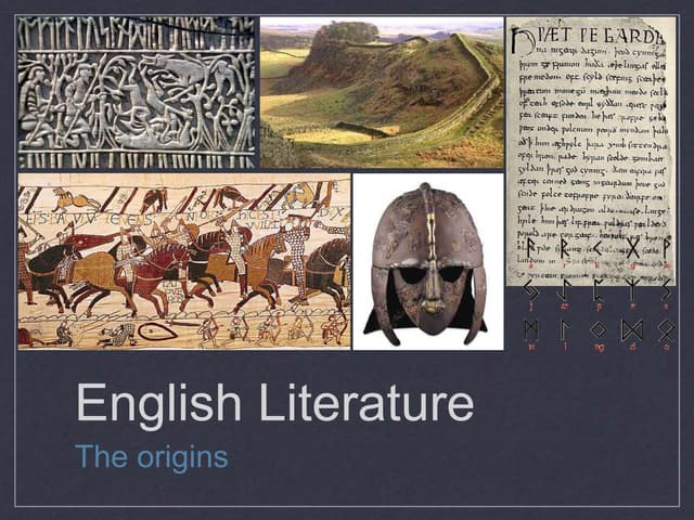 Old English Social History | PPTX