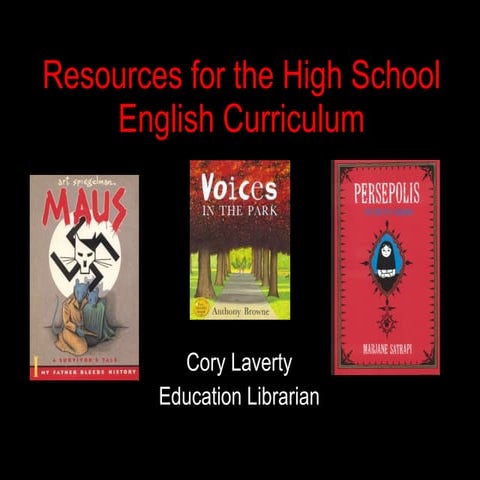 English Literature Resources | PPT