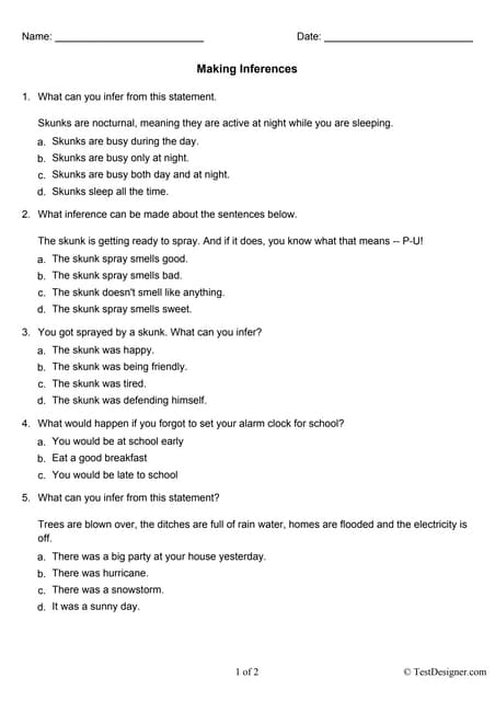 Making predictions presentation | PPT