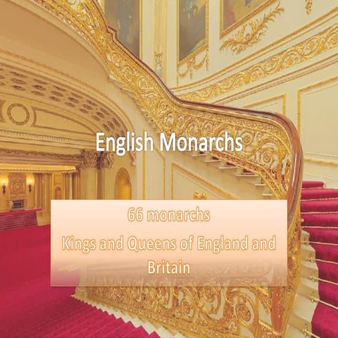 English monarchs | PDF