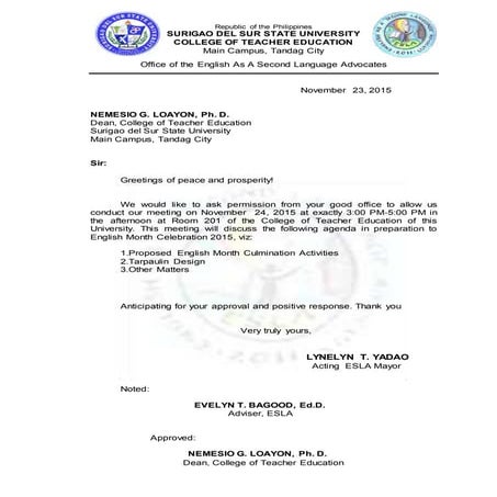 English month proposal | DOCX