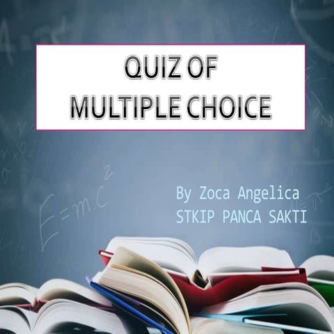 English multiple choice-Midtest | PPT