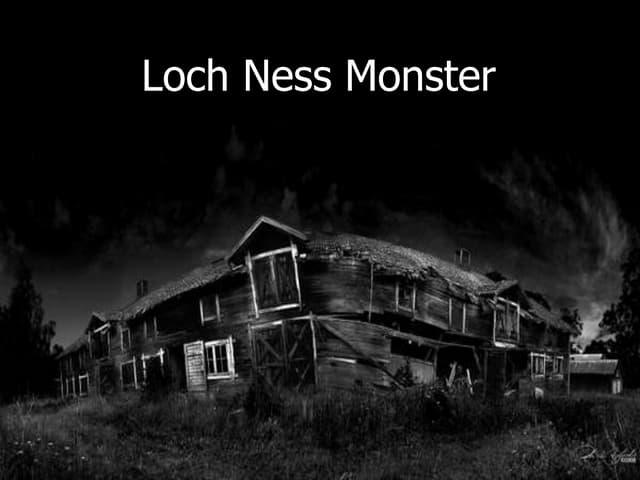 Nessie The Loch Ness - Worksheet | DOCX