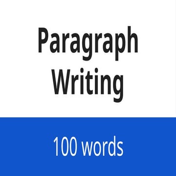 English Language - Paragraph Writing Slides | PPT