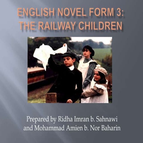 English novel form 3 | PPTX